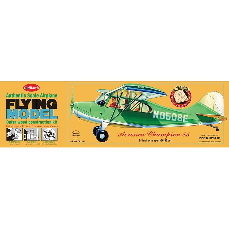 Aeronca Champion | Aeronca Champion Model Airplane Kit | AC Supply