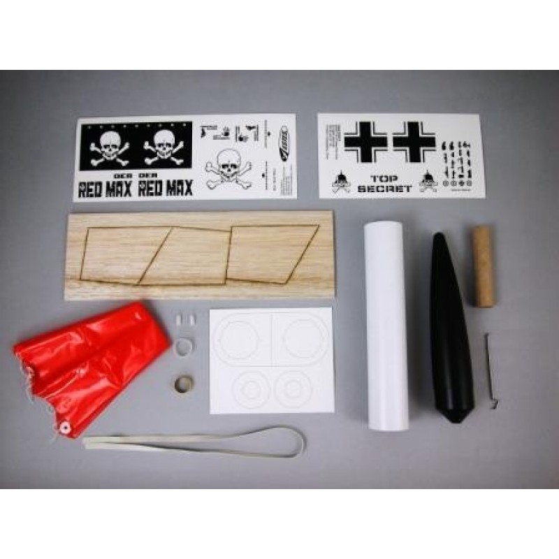 Estes Der Red Max | Der Red Max Rocket