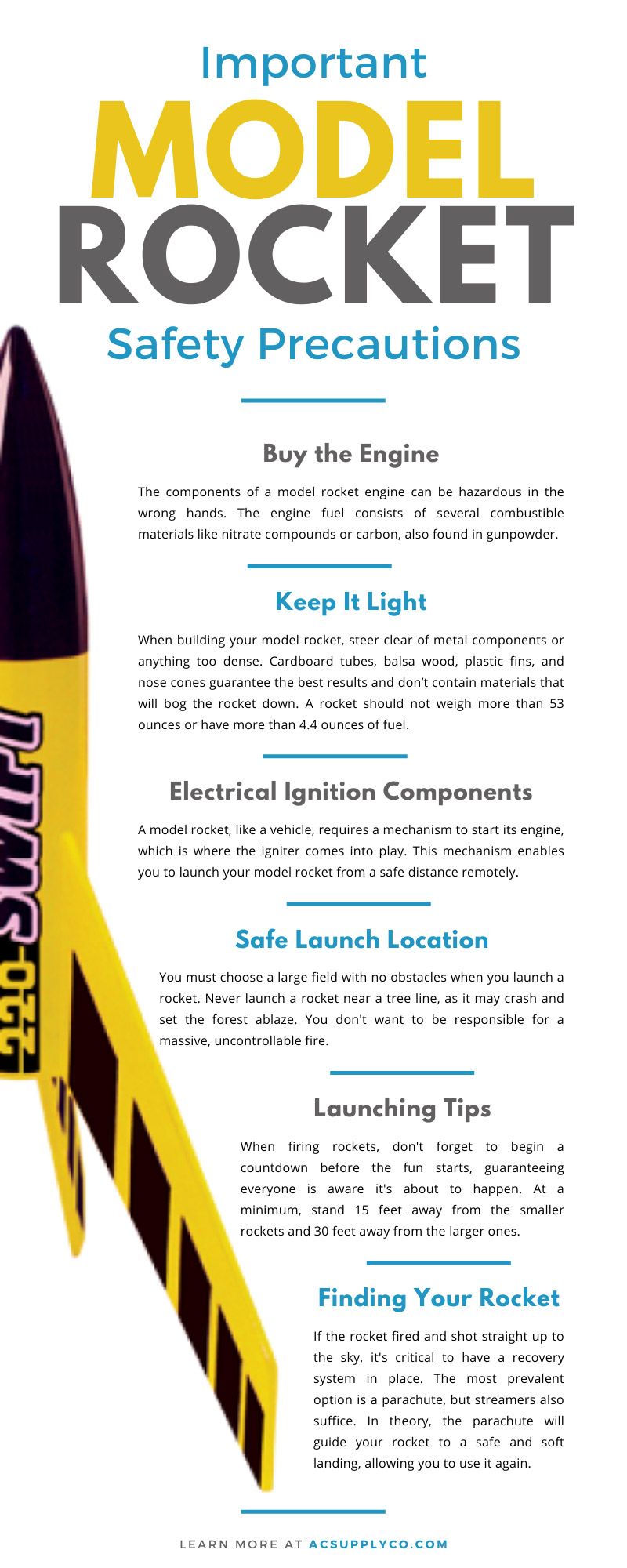 7 Important Model Rocket Safety Precautions 7 Important Model Rocket Safety Precautions